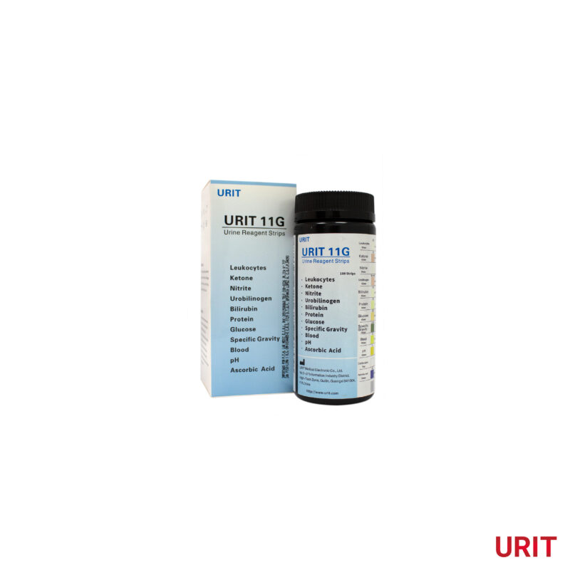 URINE REAGENT STRIPS URIT 11G (FCO X 100 TIRAS) - PFH