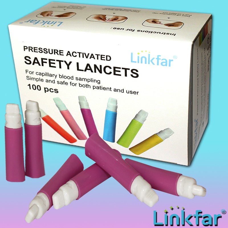 LANCETAS RETRACTILES SAFETY 23G X 2.2MM (CAJA X 100) - PFH