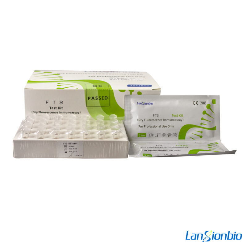 FT3 TOTAL TEST (DRY FLUORESCENCE IMMUNOASSAY) Kit x 25 und. - PFH